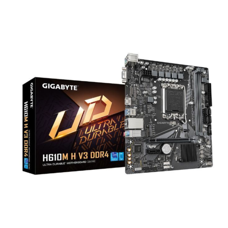 Gigabyte H610M H V3 DDR4 Motherboard - High Performance, Ultimate ...